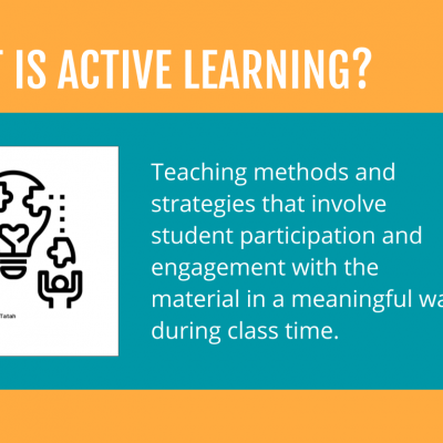 Active Learning is the essence of teaching and learning activities | Eduway